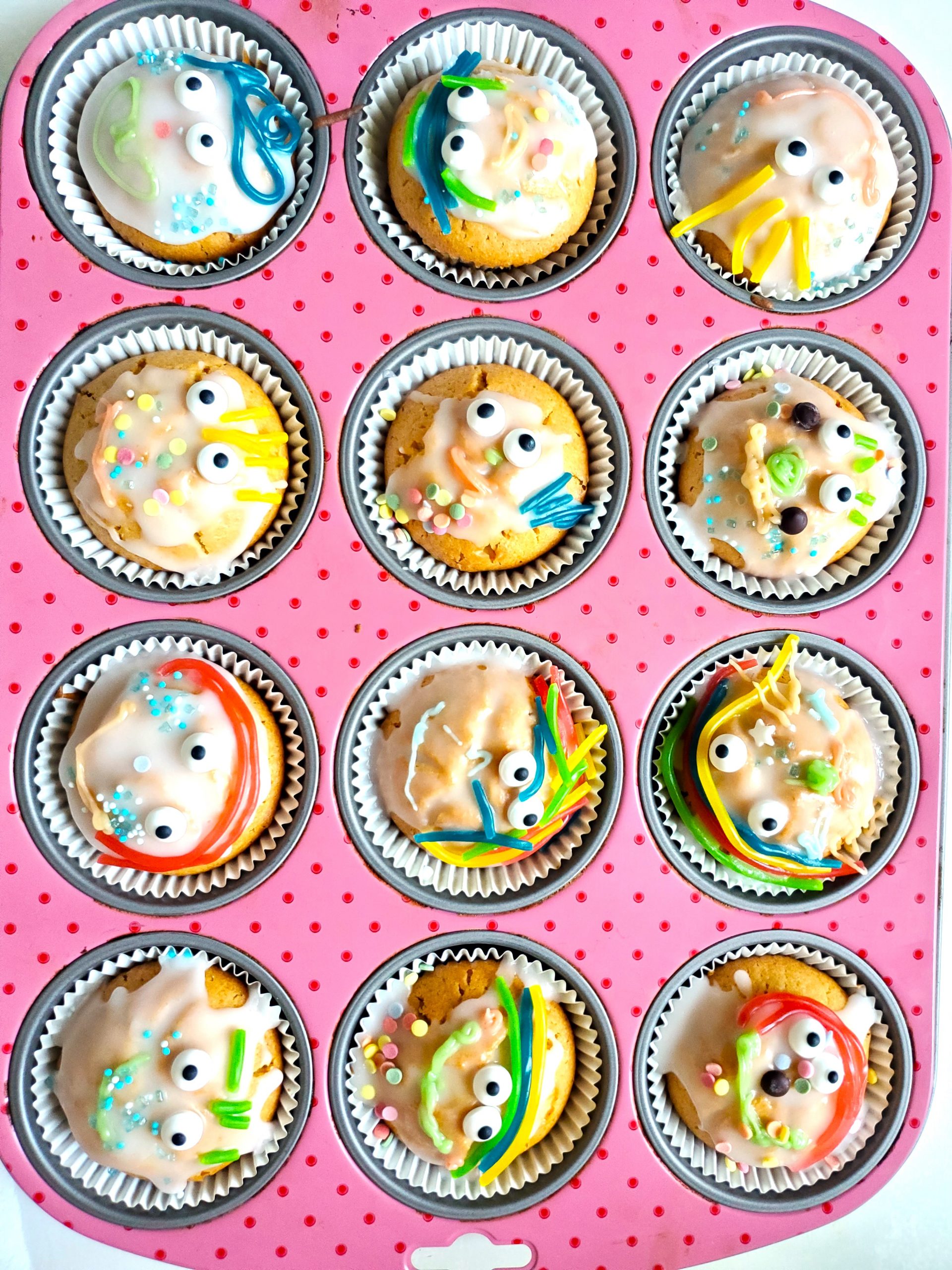 Lustige Muffins - Wir backen kreativ und bunt - Farbschachtel